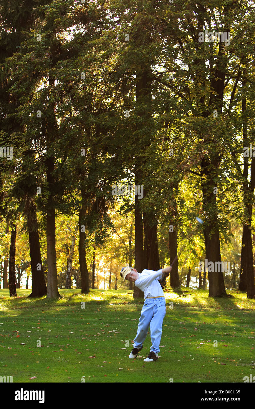 golf fairway tee drive Stock Photo - Alamy