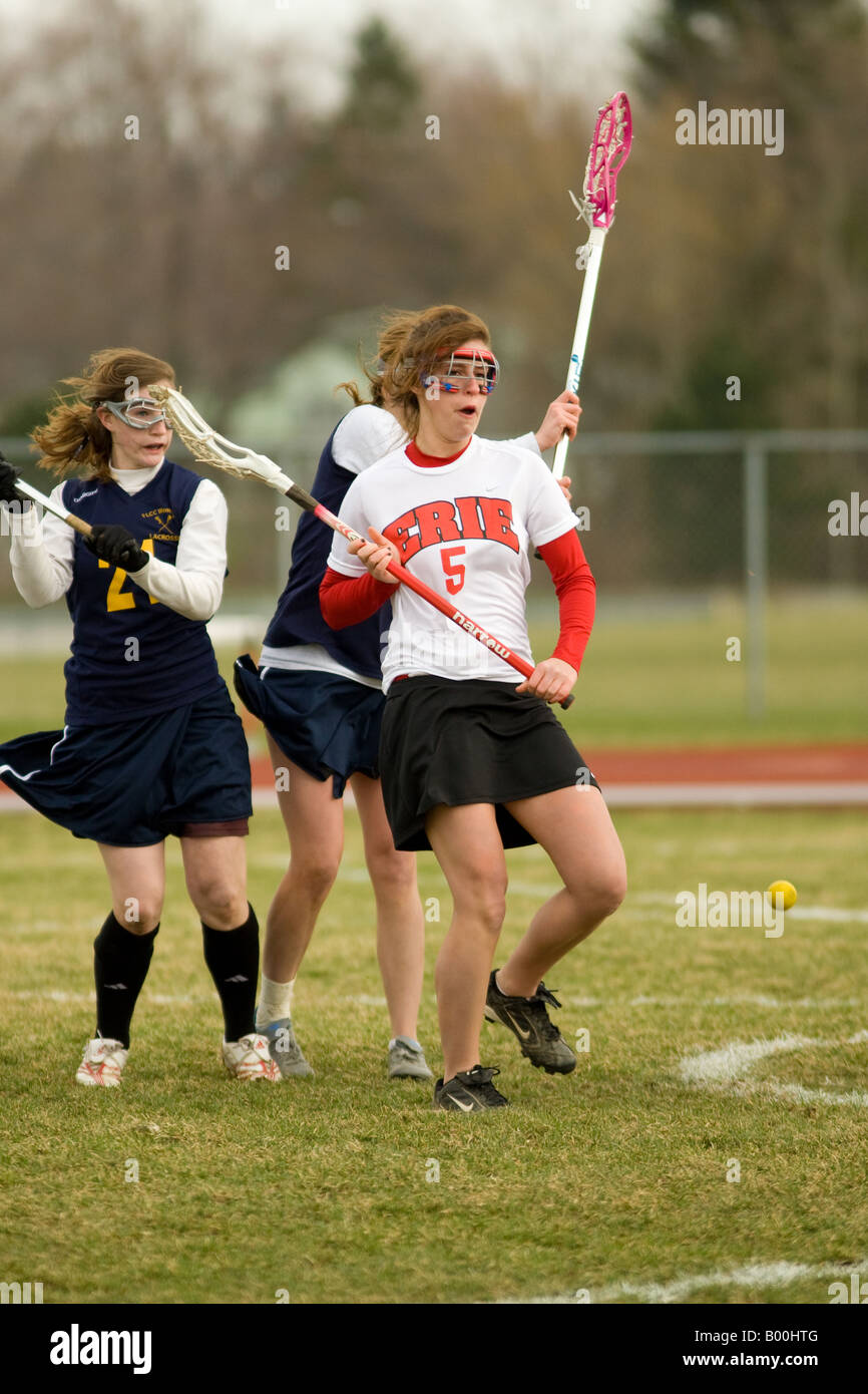 Female lacrosse hi-res stock photography and images - Alamy