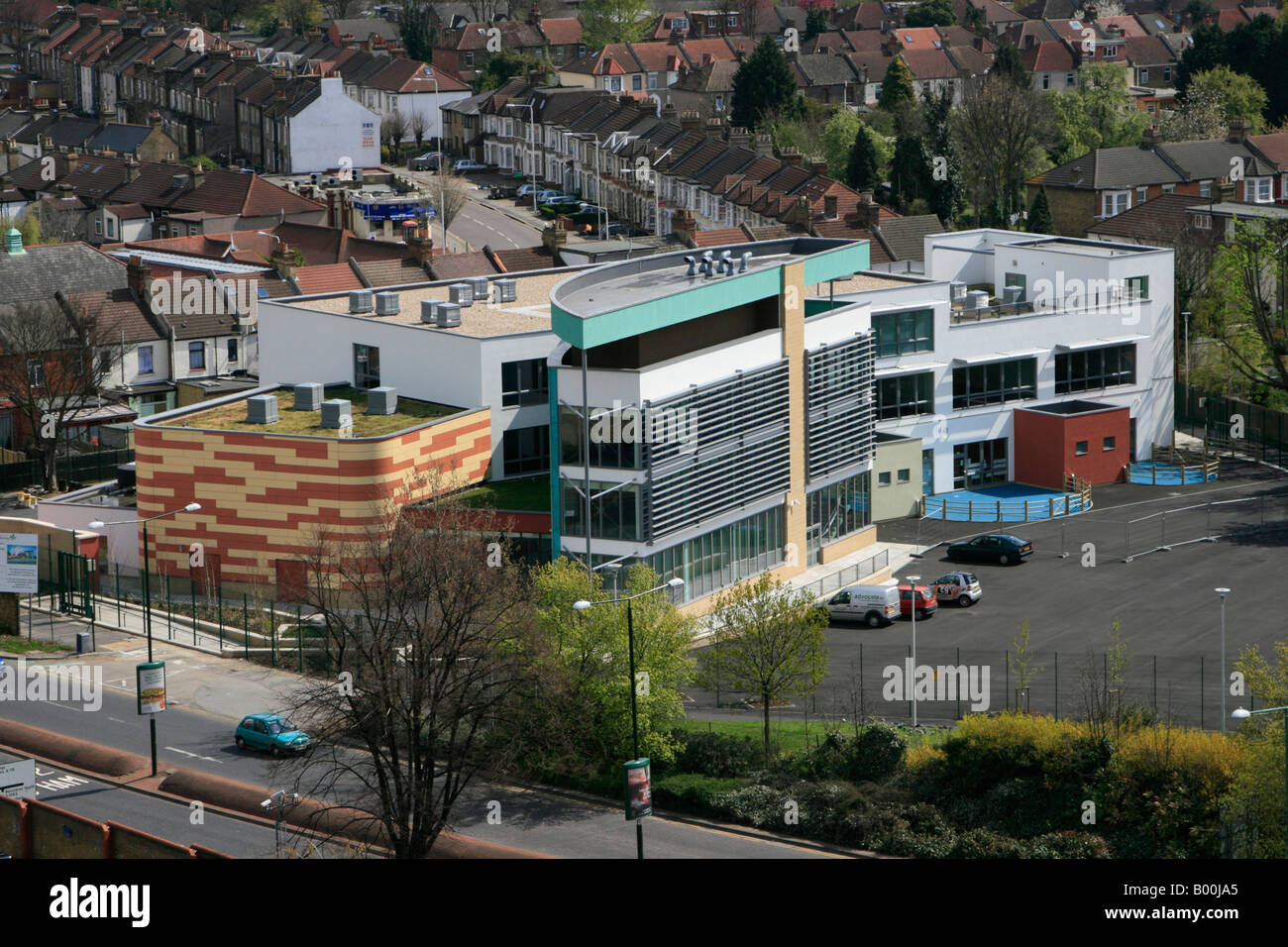 winston way new primary school ilford essex england uk gb Stock Photo ...
