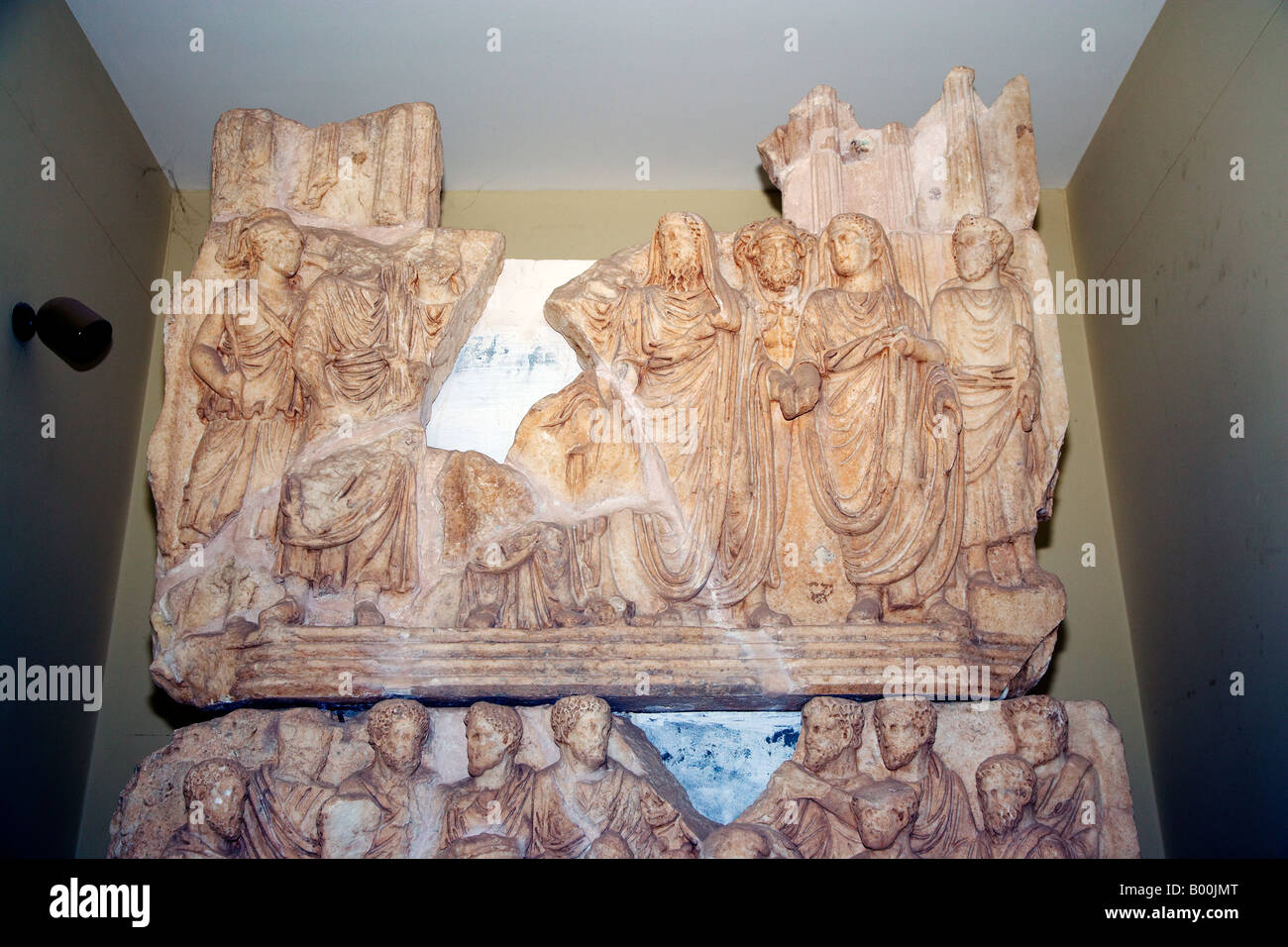 Marble Relief from the Arch of Septimus Severus, Leptis Magna Museum ...