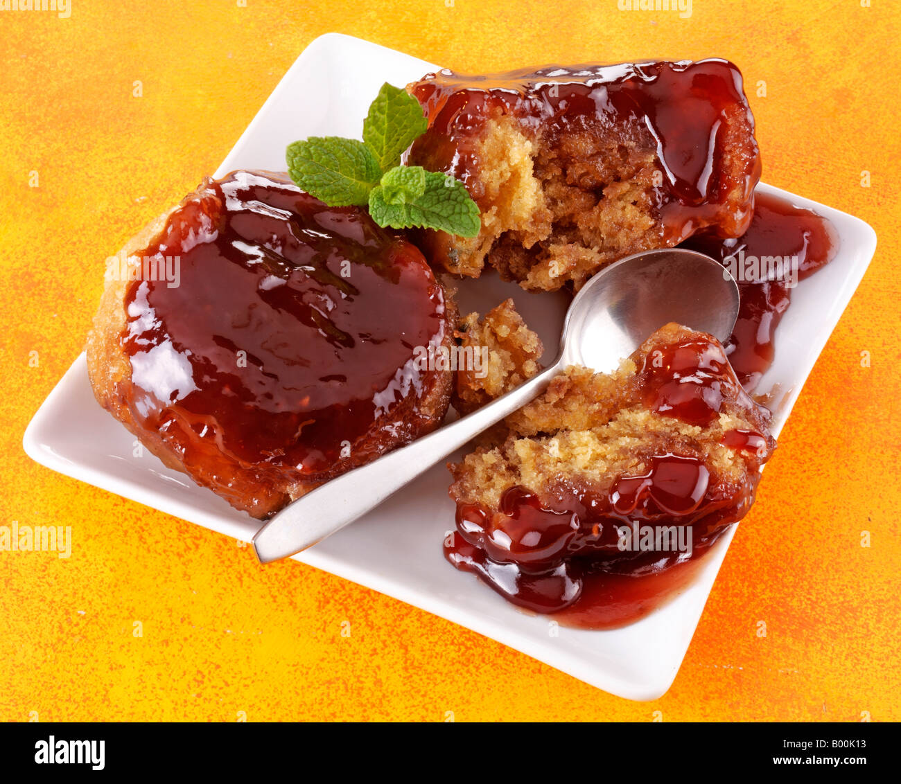JAM ROLY POLY PUDDING Stock Photo - Alamy