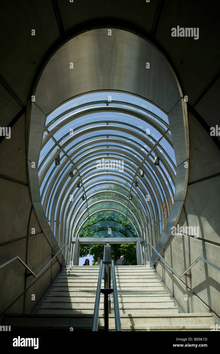 Underground, metro, Bilbao, Spain, subway, transport, rail, building ...