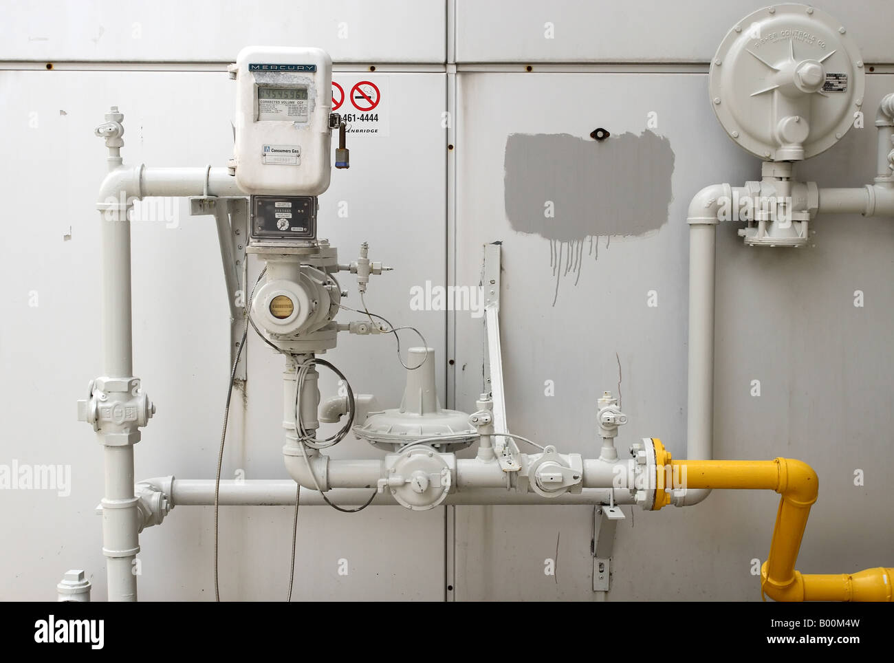Natural Gas Meter Stock Photo - Alamy