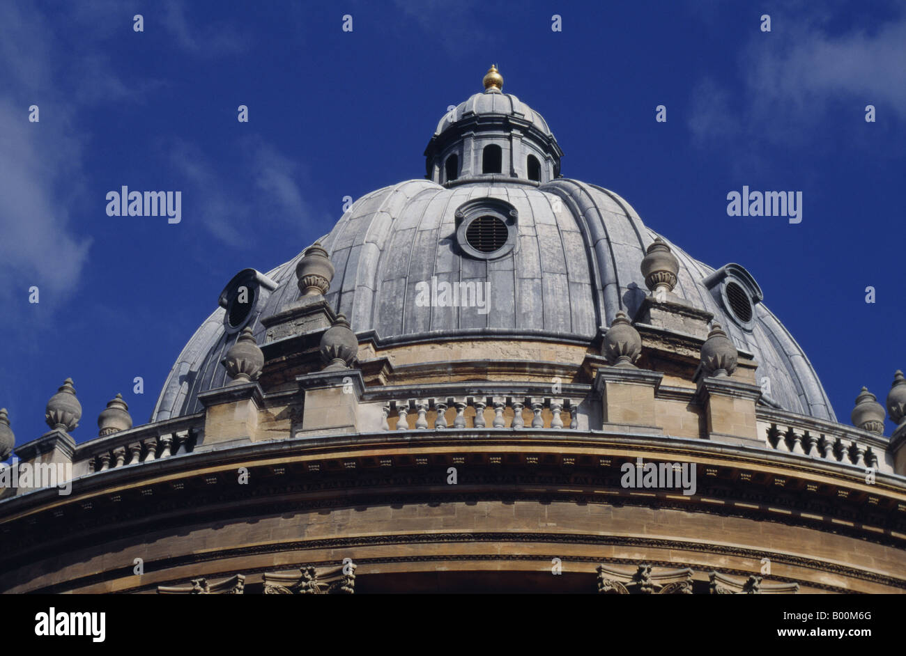 Radcliffe Camera Italianate rotunda blue sky OXFORD OXFORDSHIRE ENGLAND ...