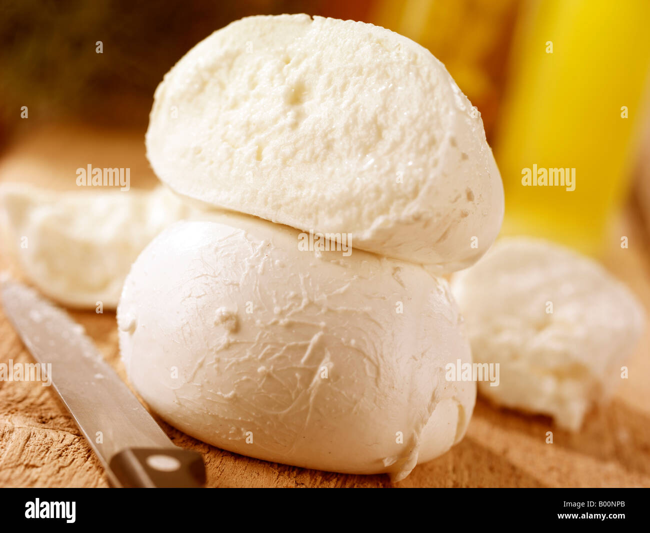 ITALIAN BUFFALO MOZZARELLA Stock Photo - Alamy