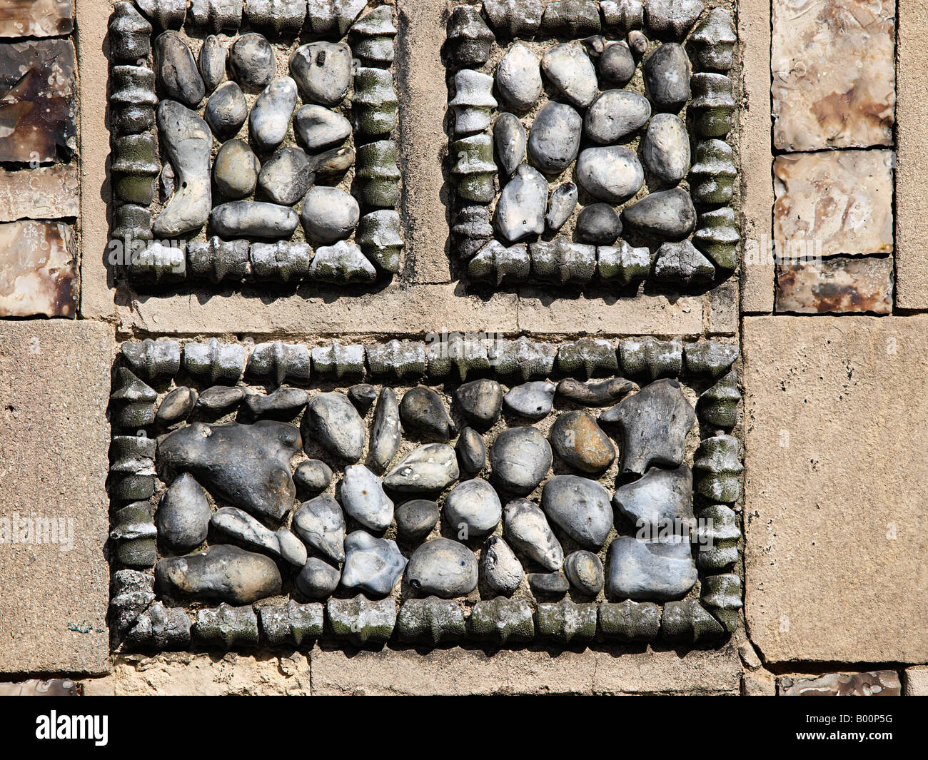 WHALE BONES IN WALL, DETAIL OF EXTERIOR WALL AT WHALEBONE COTTAGE CLEY ...