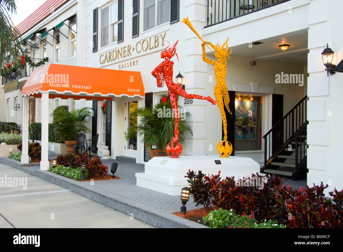 The Gardner Colby Art Gallery in Naples Florida USA Stock Photo - Alamy