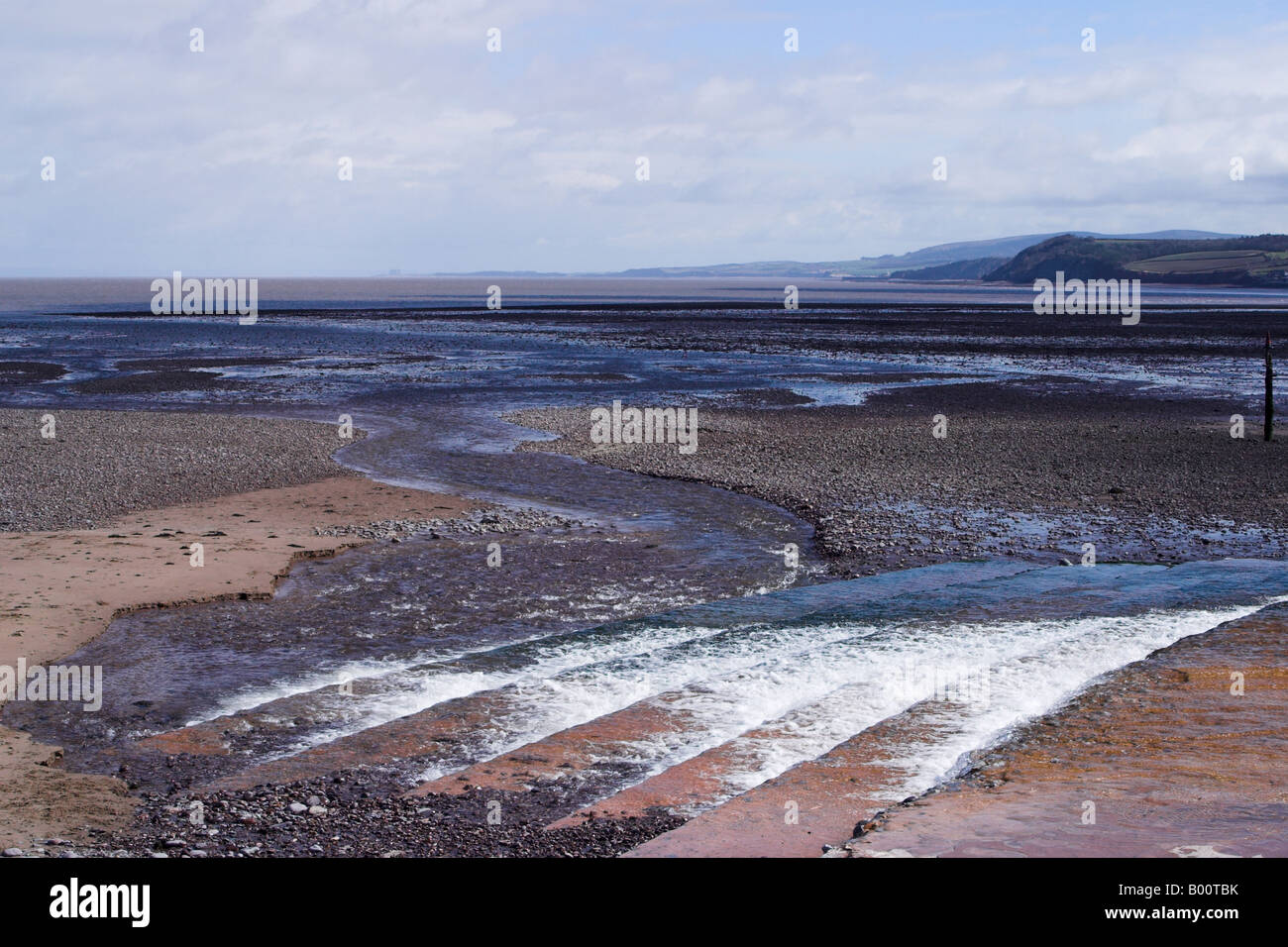 Dunster beach. Somerset Stock Photo - Alamy