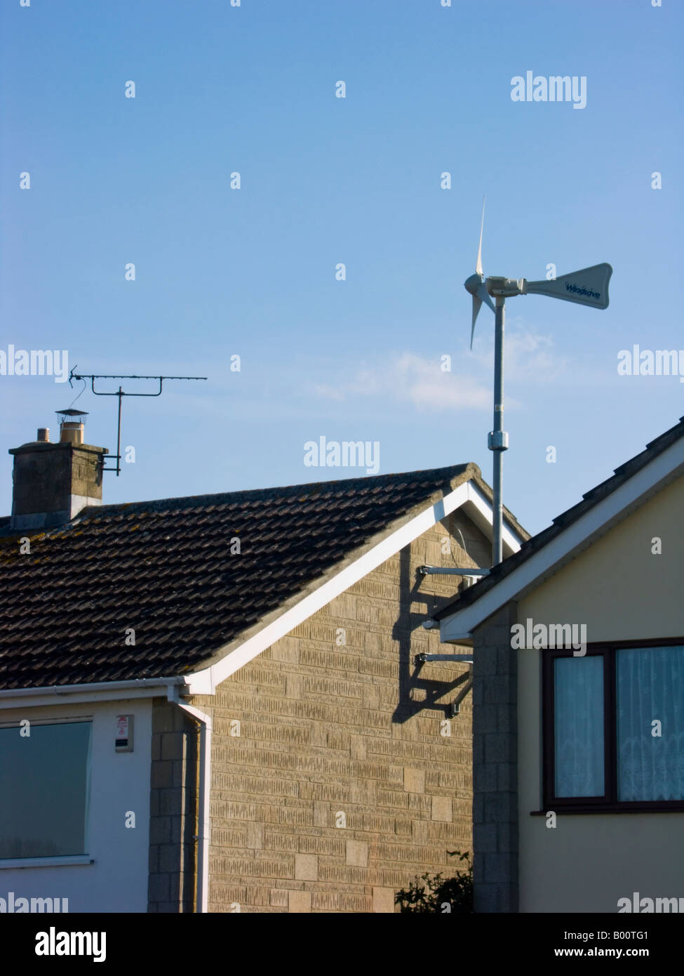 Domestic wind turbine hi-res stock photography and images - Alamy