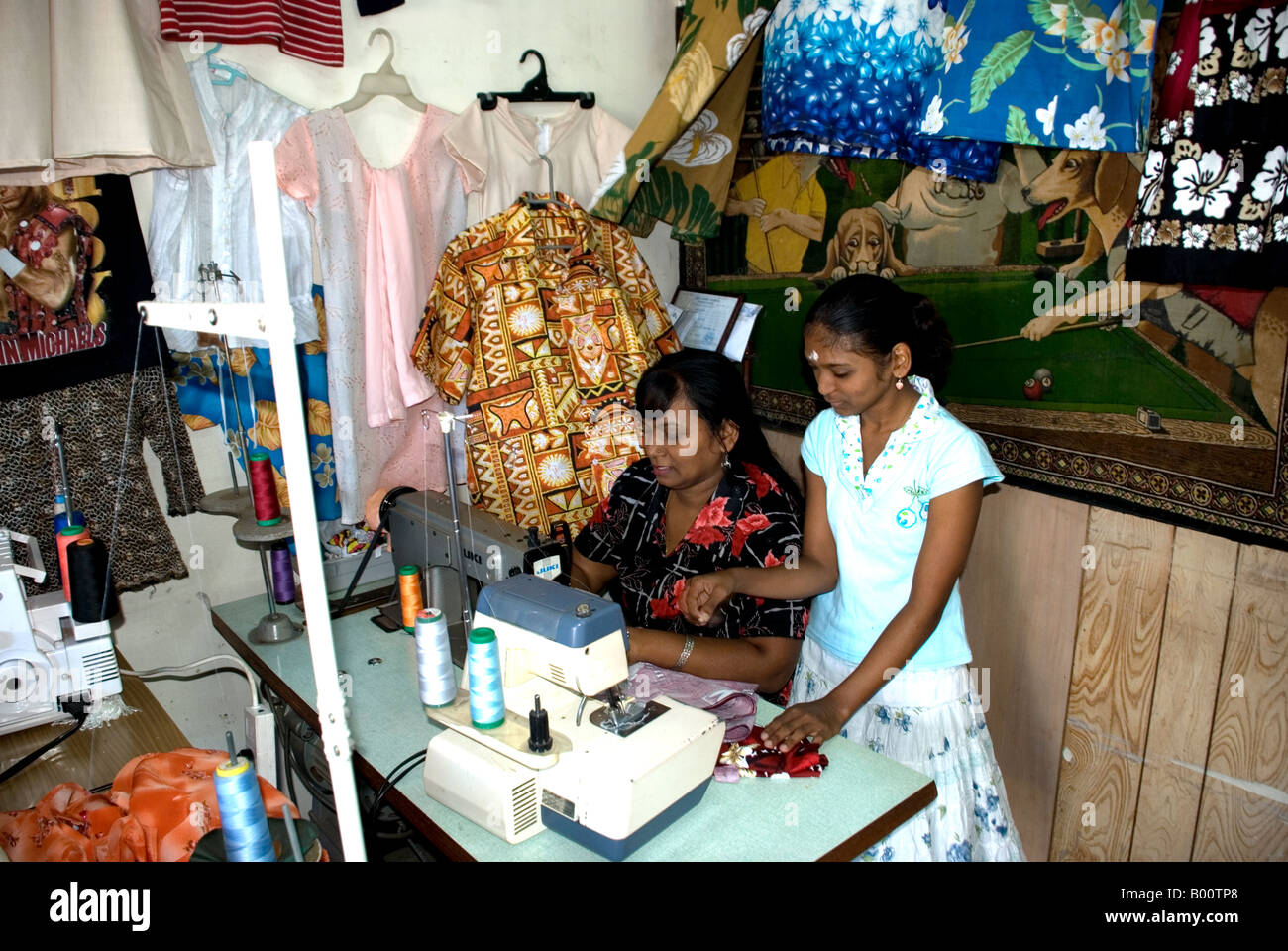 fiji nadi tailor s shop Stock Photo - Alamy