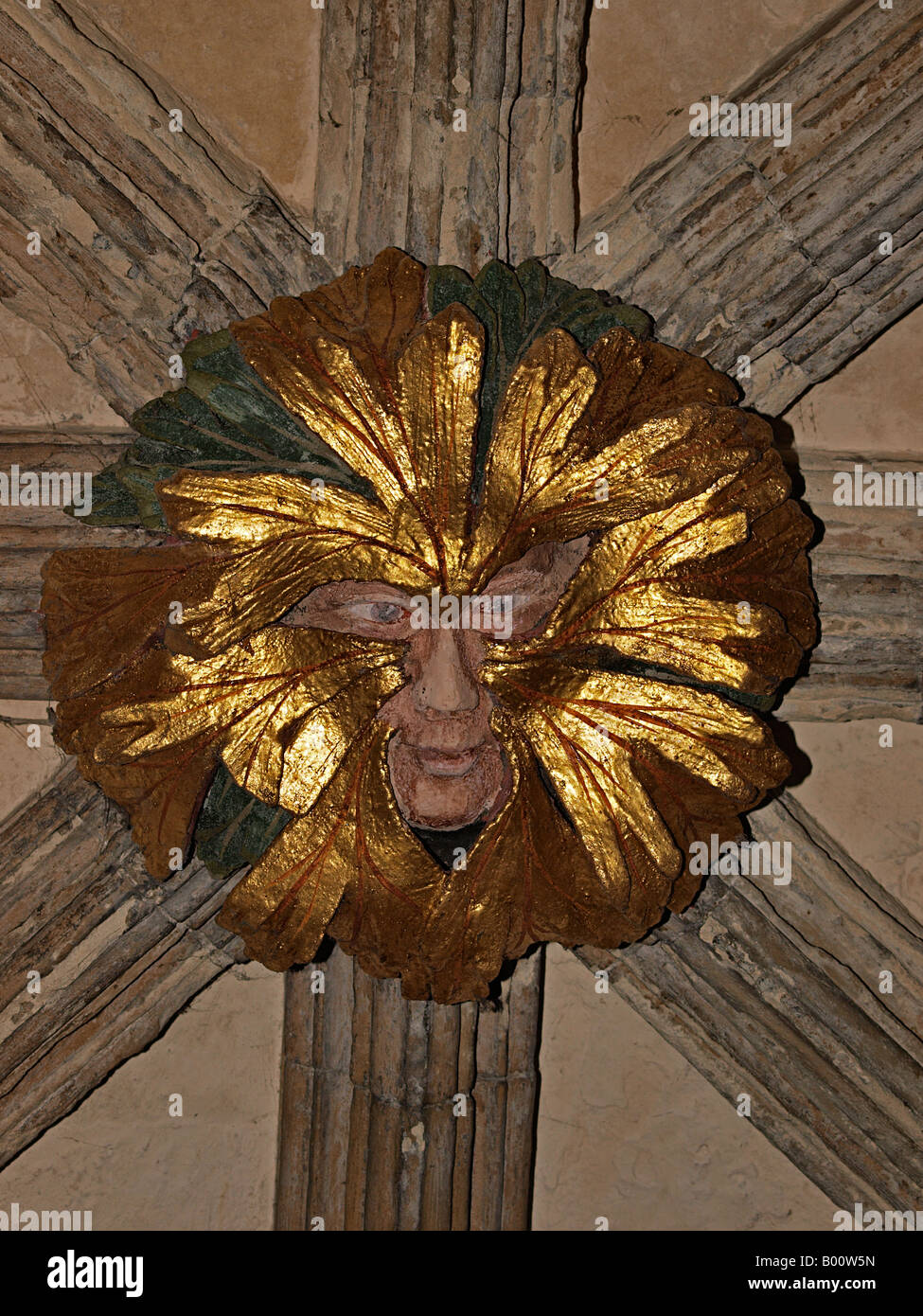 Medieval roof boss hi-res stock photography and images - Alamy