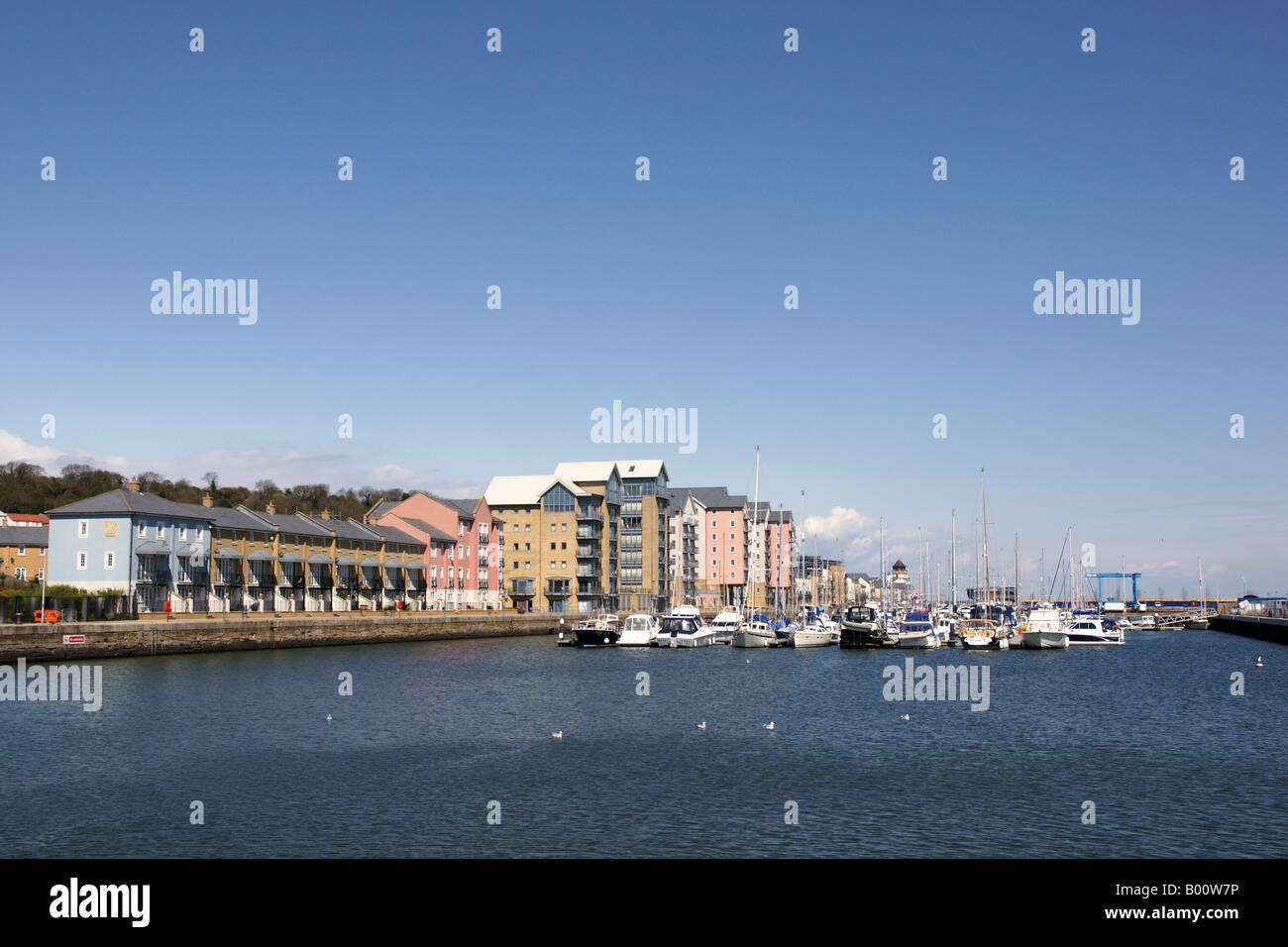 Portishead Marina Portishead Somerset England Stock Photo - Alamy
