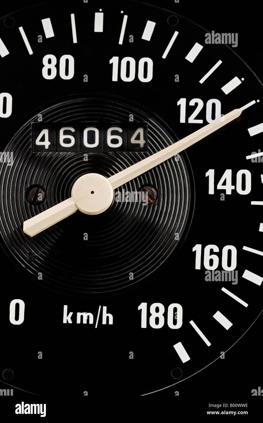 Car speedometer hi-res stock photography and images - Alamy