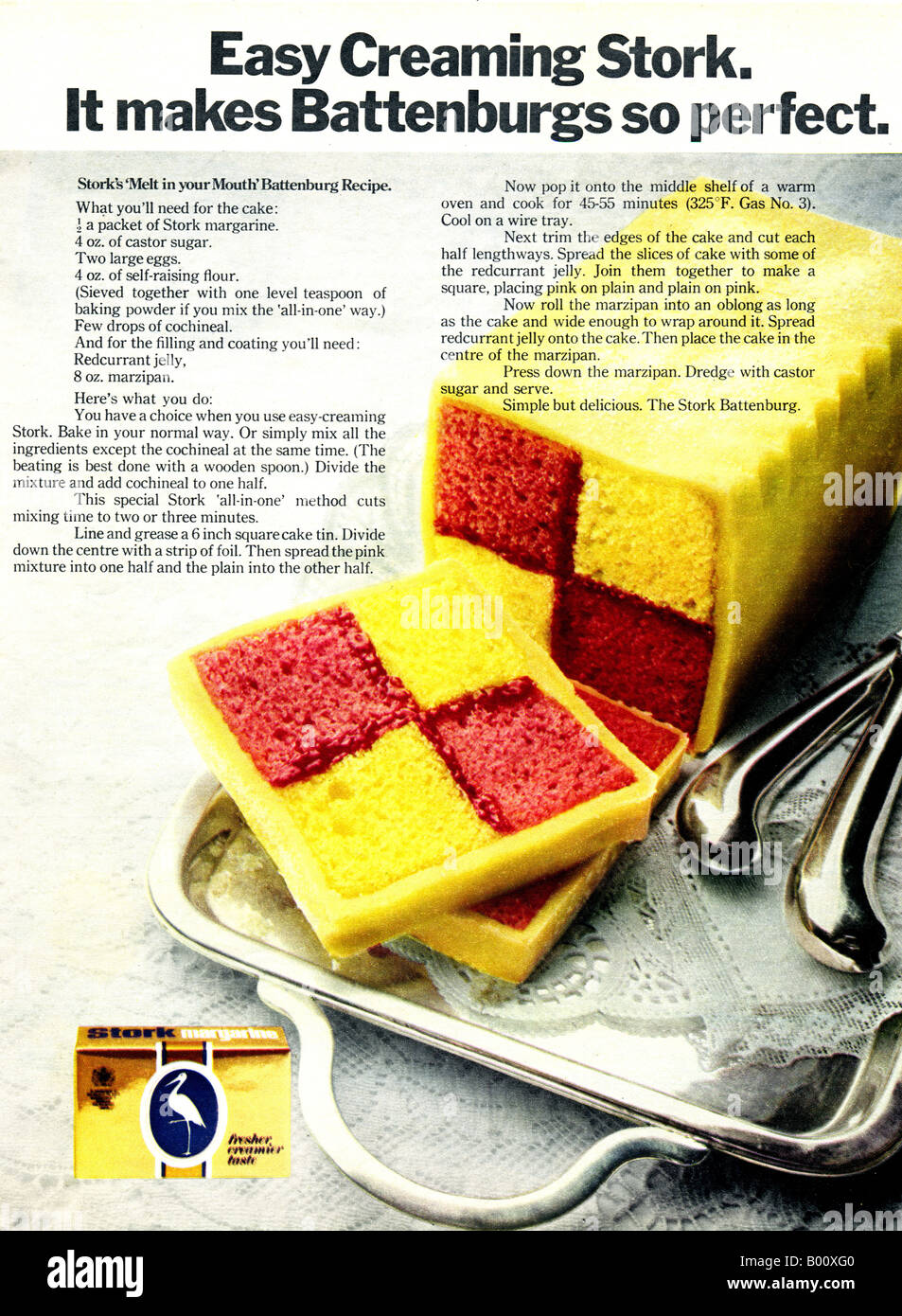 Stork margarine advert hi-res stock photography and images - Alamy