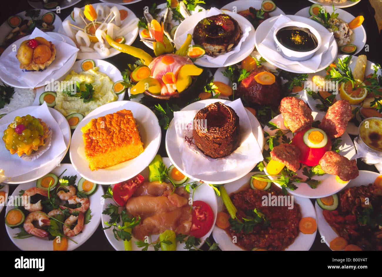Mezze Bodrum Turkey Europe Stock Photo - Alamy