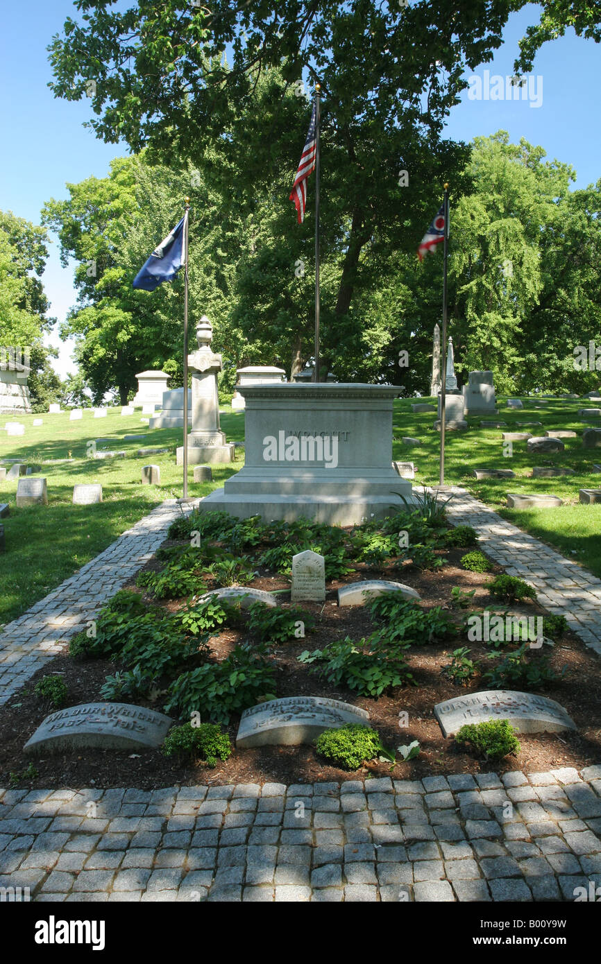 Orville and wilbur wright grave hi-res stock photography and images - Alamy