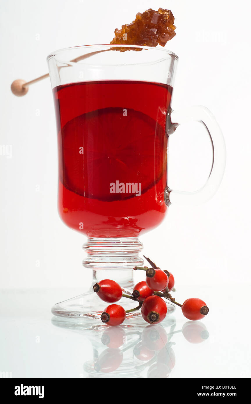 rose hip tea Stock Photo - Alamy
