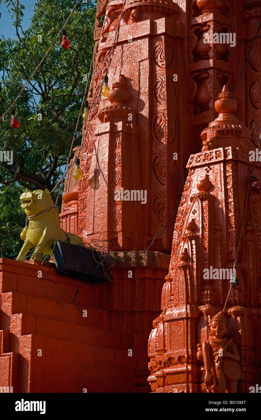 India Rajasthan Pushkar The Brahma temple said to be the only existing ...