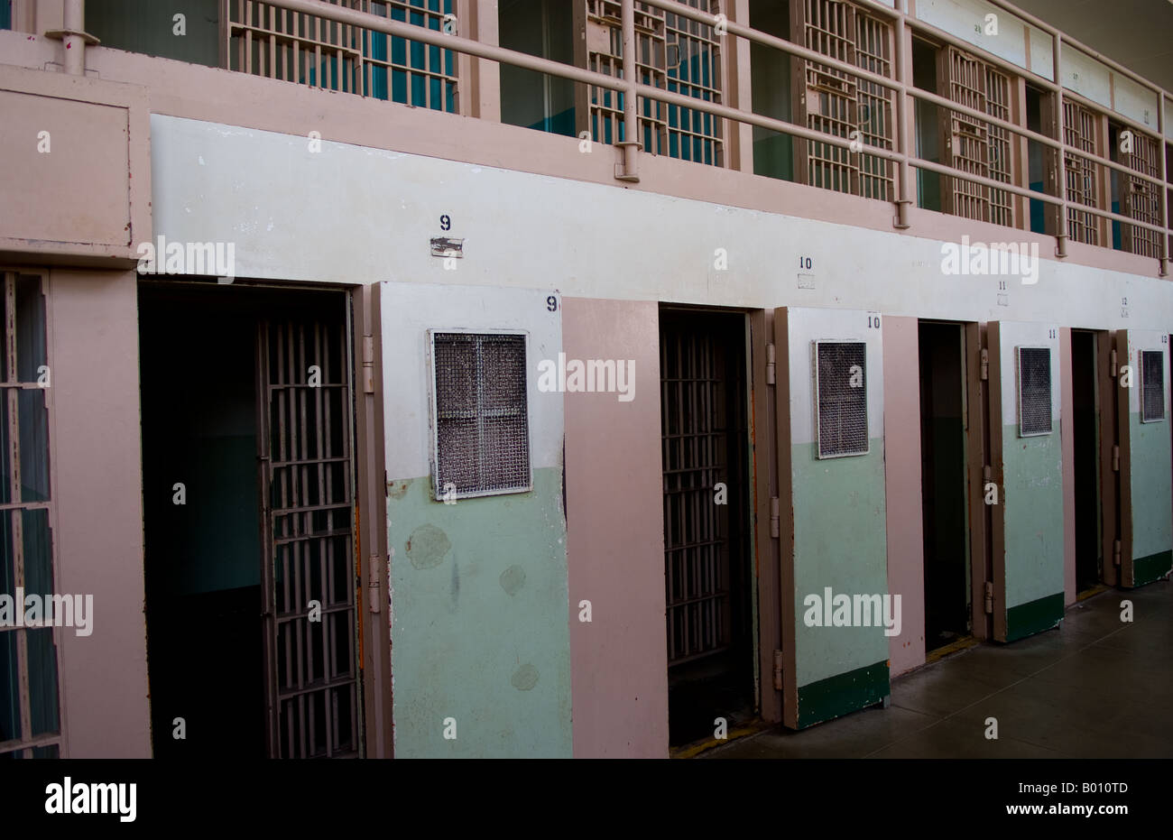 Alcatraz prison solitary confinement hi-res stock photography and ...