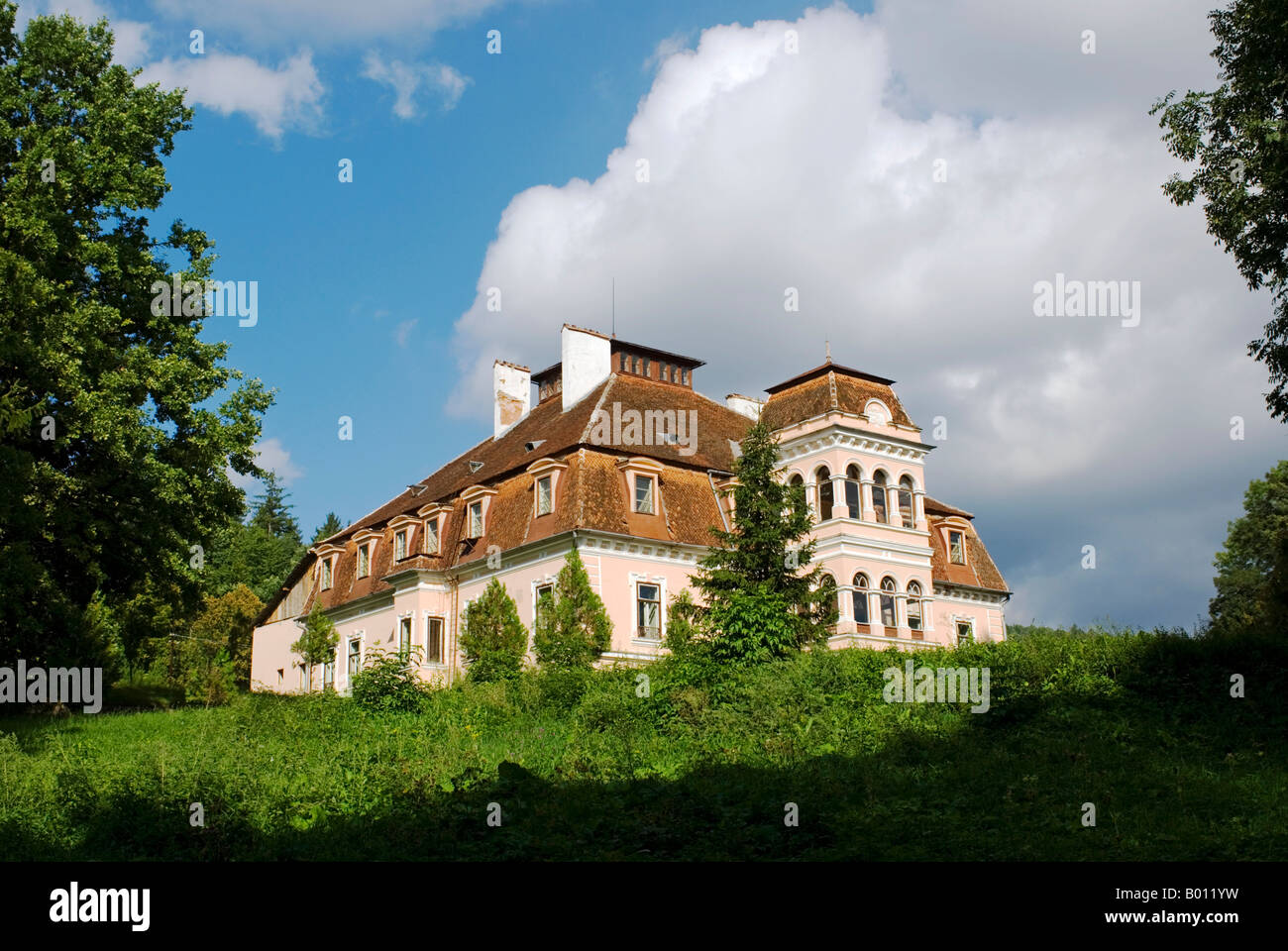 Romania, Transylvania, Zabola. Mikes Castle Stock Photo - Alamy