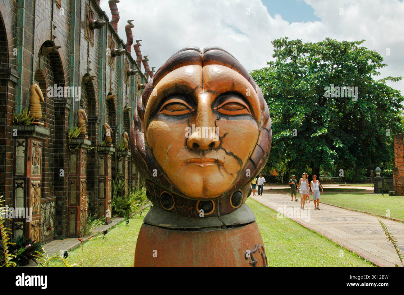Sculpture by Brazilian artist Francisco Brennand at Oficina Brennand in ...