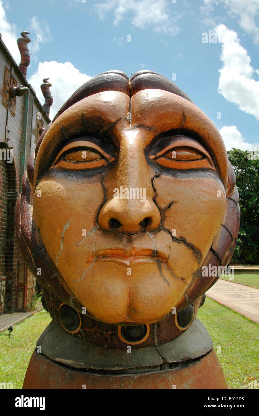 Sculpture by Brazilian artist Francisco Brennand at Oficina Brennand in ...