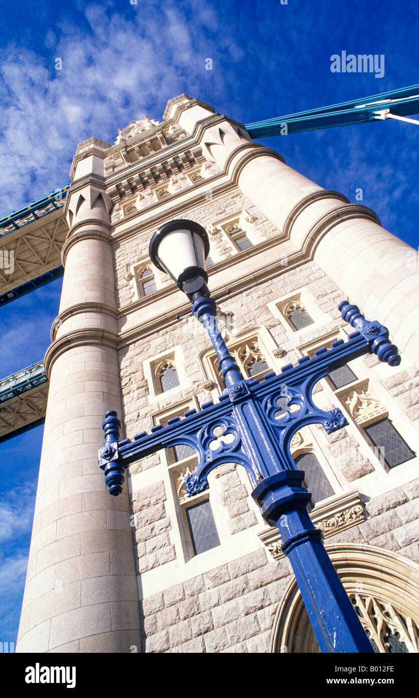 England, London. Tower Bridge was completed in 1894, after eight years ...