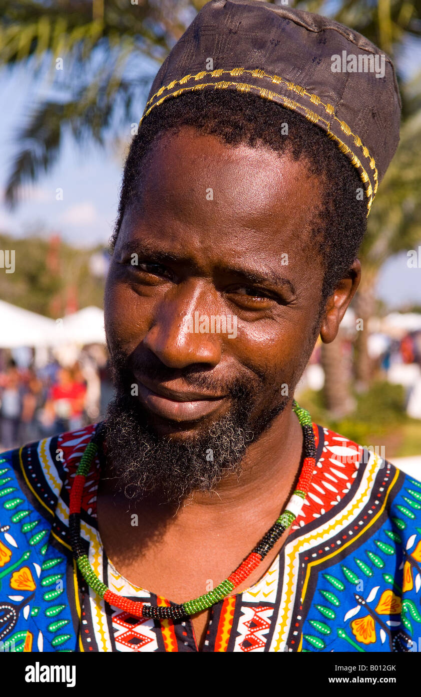 Mali Africa man portrait in traditional native colorful dress Stock ...