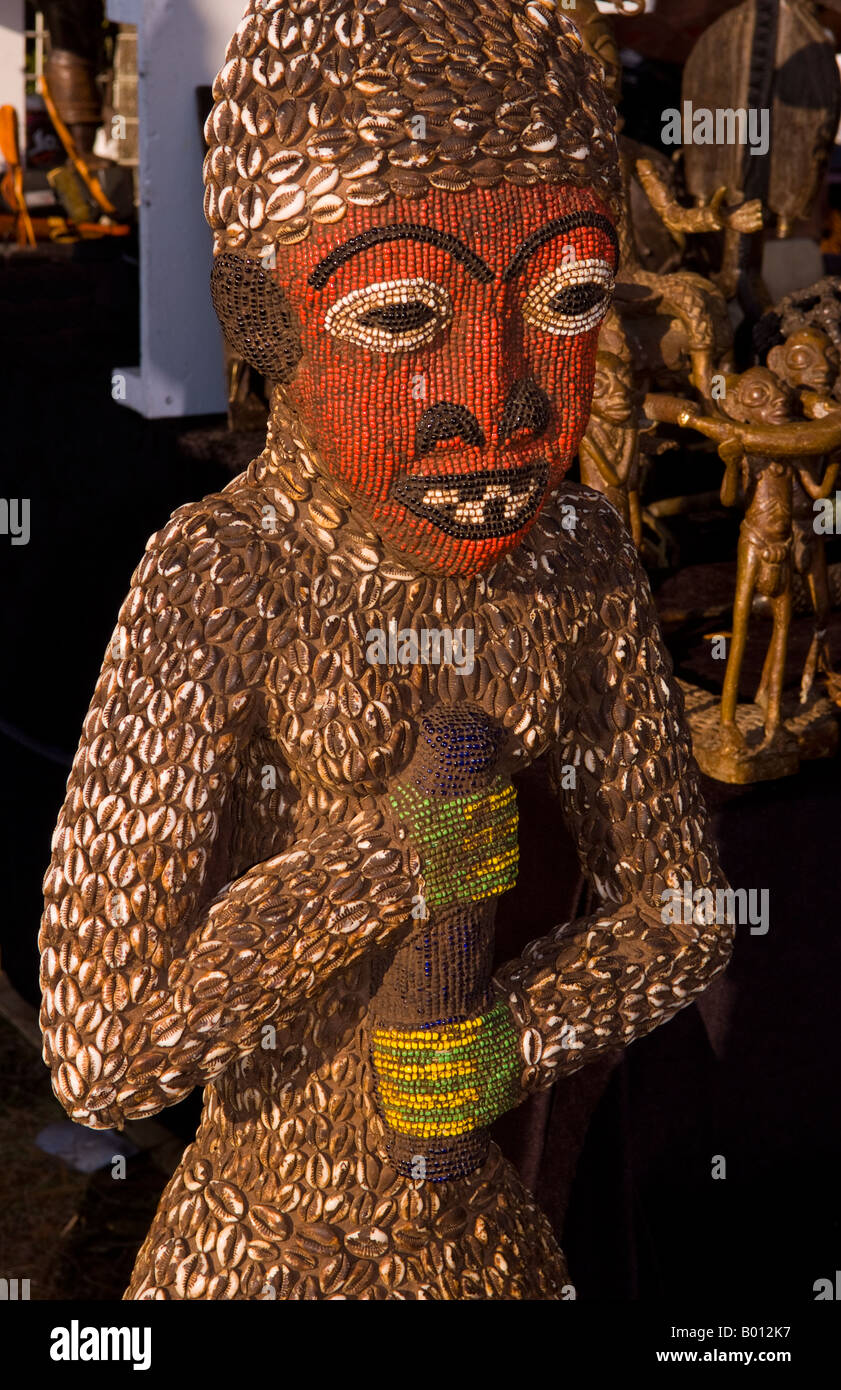 Cameroon Africa bead artwork from native tribe work of warrior Stock ...