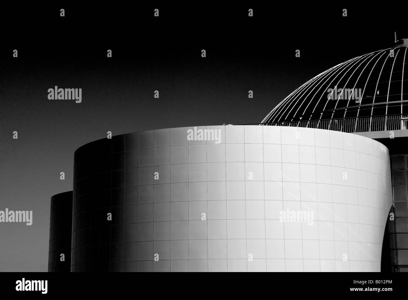 Iceland, Reykjavík. The Pearl (Perlan) which is a landmark building in ...