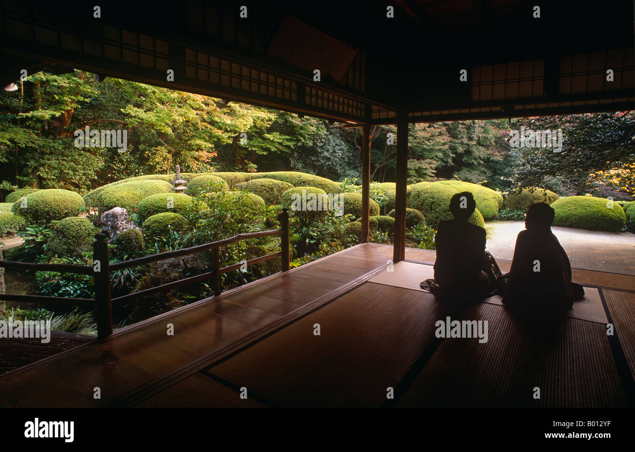 Japan, Honshu Island, Kyoto. The Shisendo Temple was built in 1641 by ...