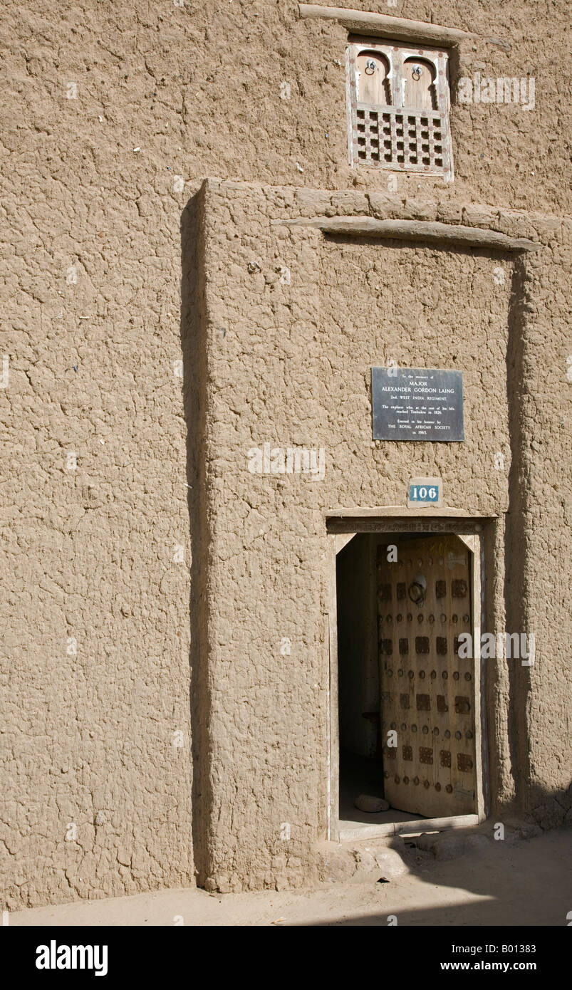 Timbuktu house alexander laing hi-res stock photography and images - Alamy