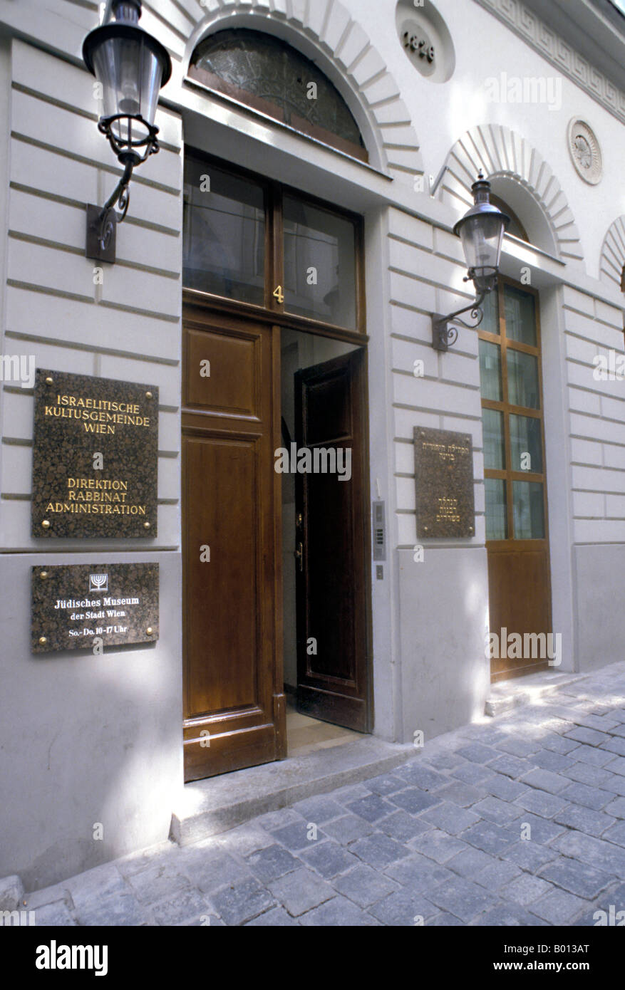 Jewish religious community Vienna Stock Photo - Alamy