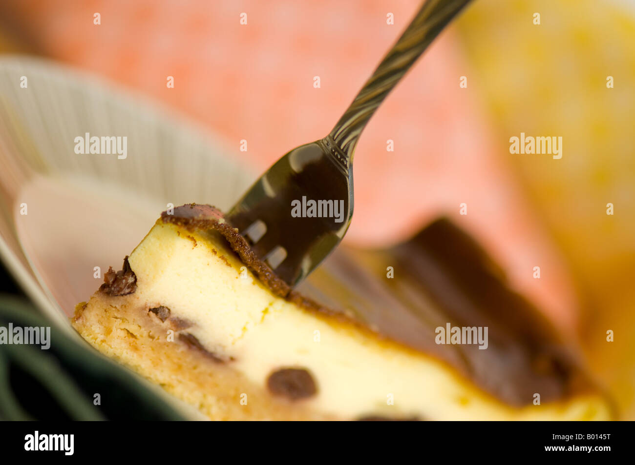 Cherry cheese cake hi-res stock photography and images - Alamy