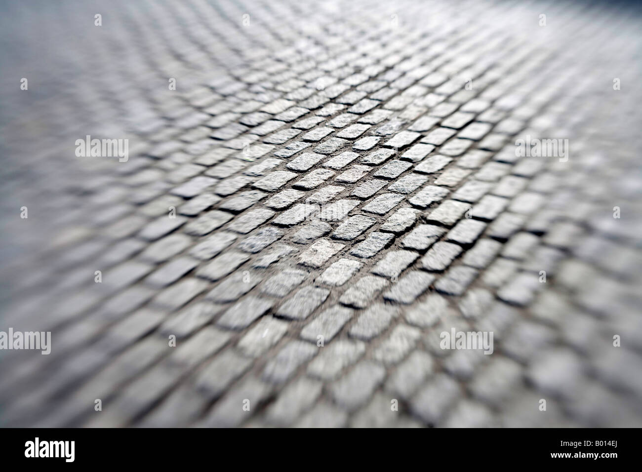 A Cobblestone Road in Lower Manhattan Stock Photo - Alamy