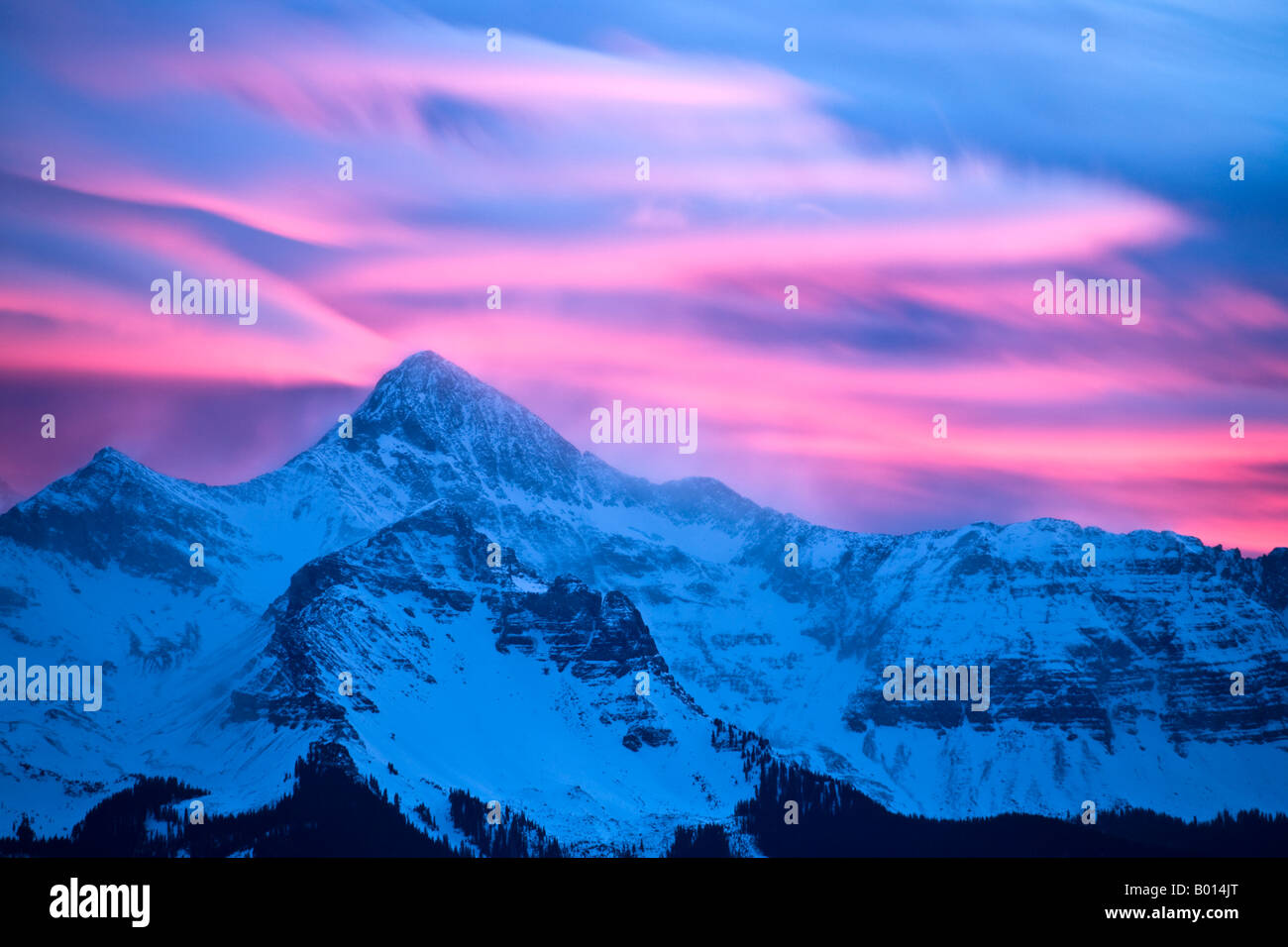 Telluride dusk hi-res stock photography and images - Alamy