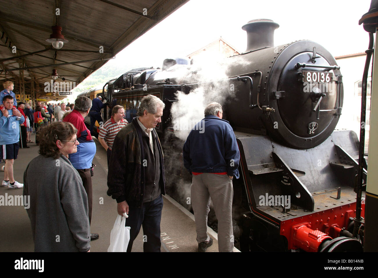 Steam locomotive minehead uk hi-res stock photography and images - Alamy