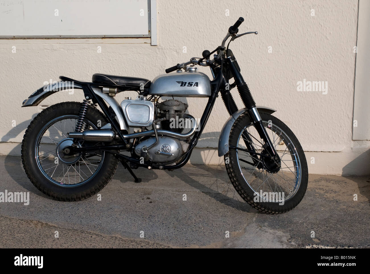Old BSA Motorbike Stock Photo - Alamy