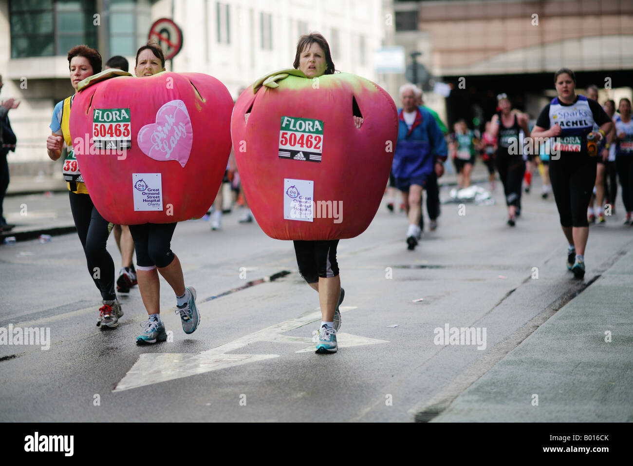 London Marathon costumes Stock Photo - Alamy