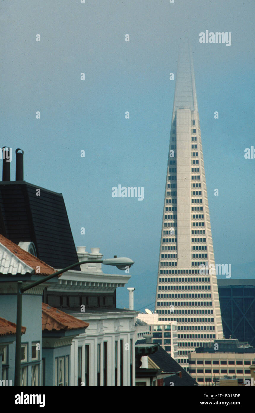 Trans Am Building in San Francisco - California Usa Stock Photo - Alamy