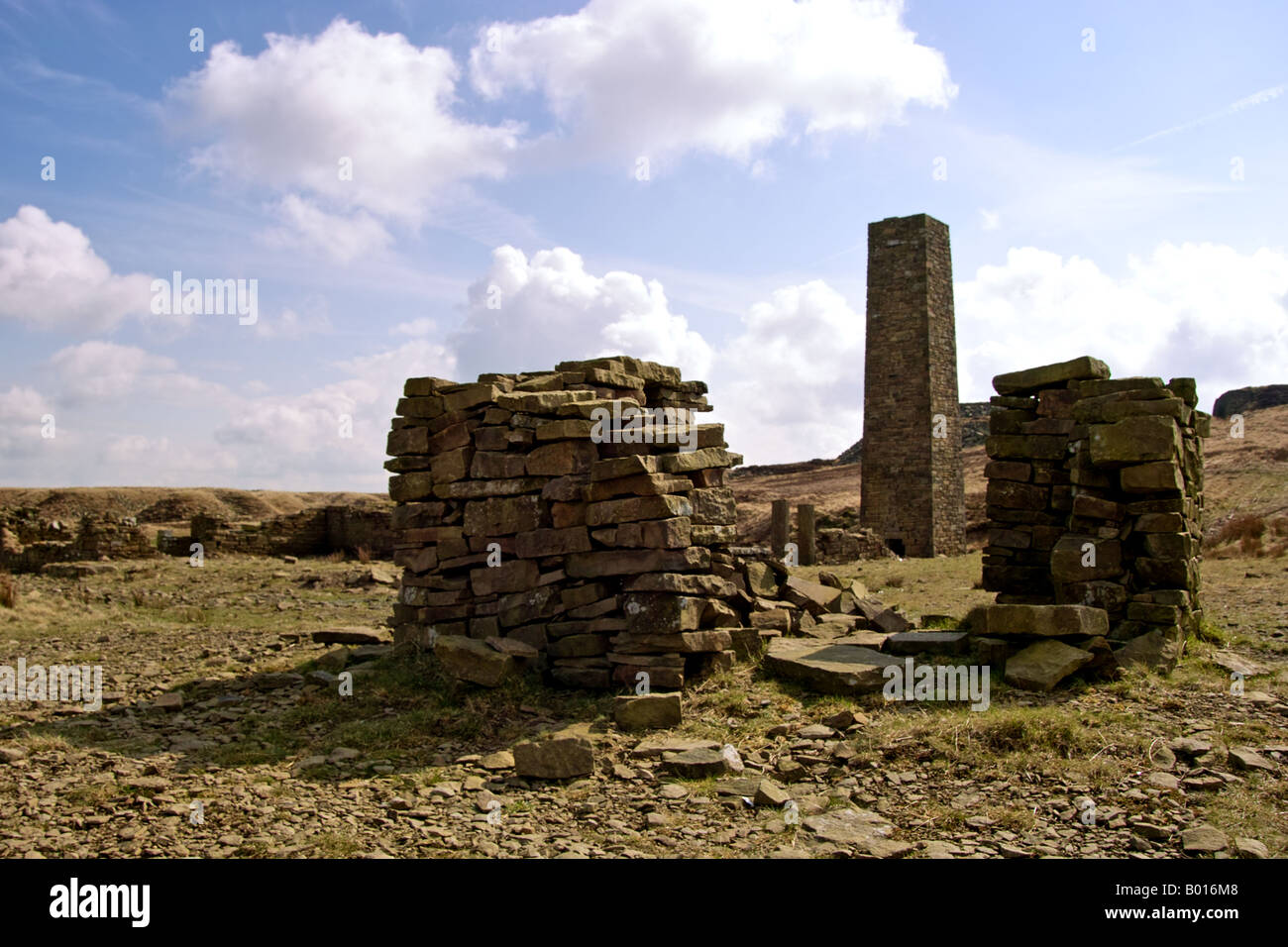 Abandoned quarryworks, Haslingden Grane, Lancashire Stock Photo - Alamy