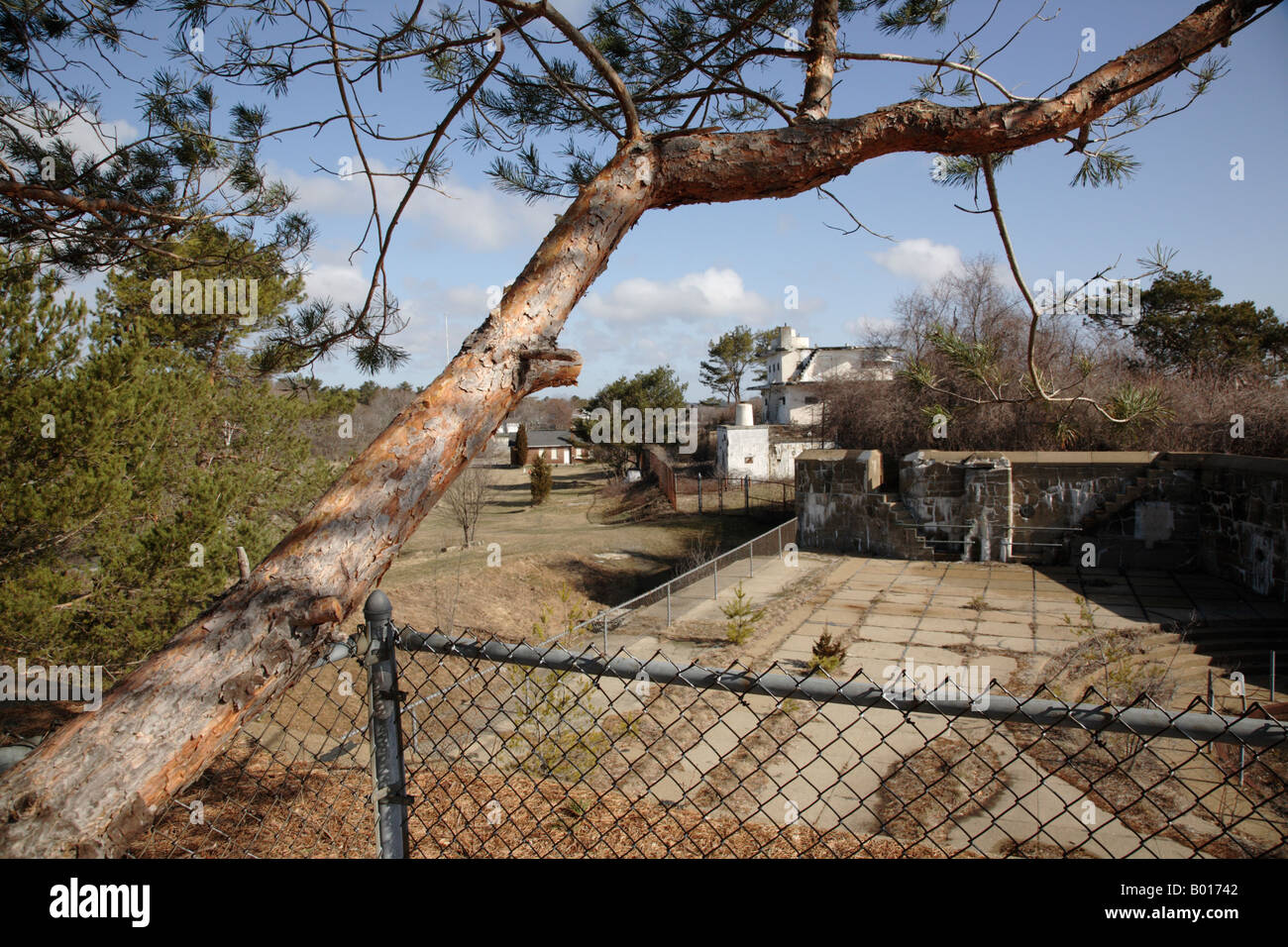 Fort Stark during the spring months Located in New Castle New Hampshire ...