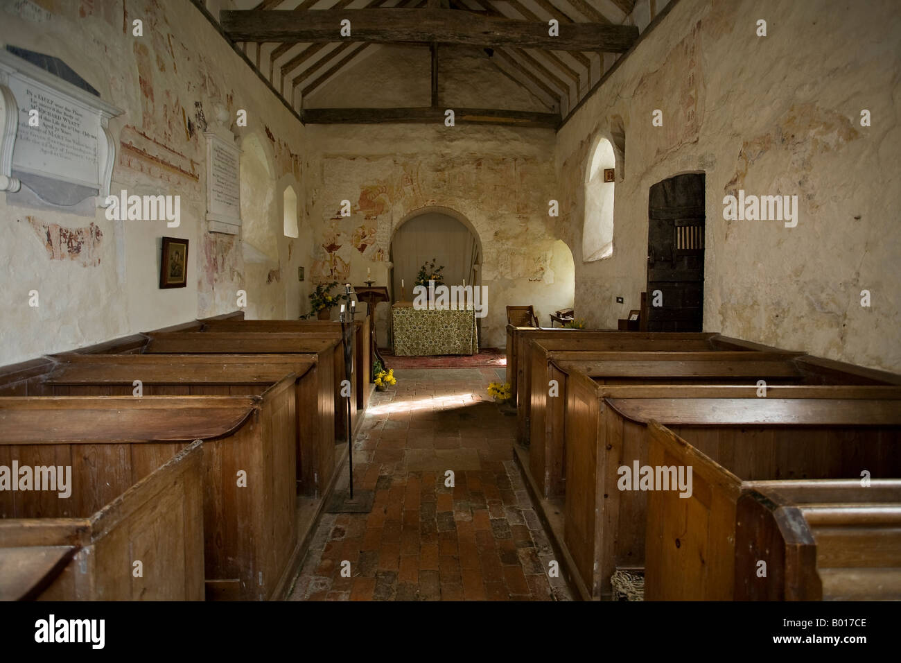 Saxon wall paintings hi-res stock photography and images - Alamy