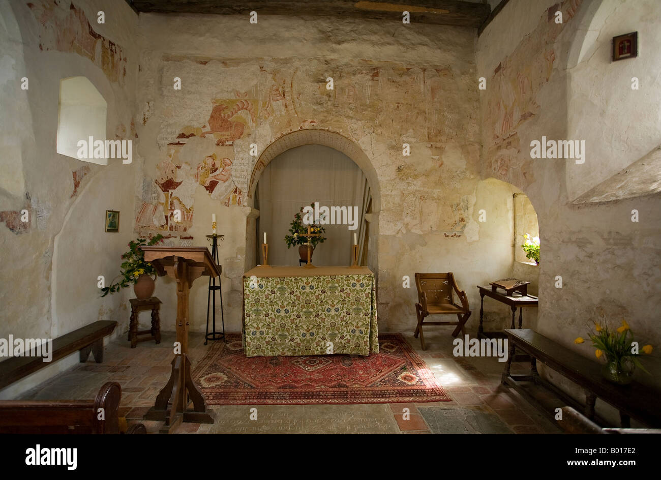 Coombes Church, Sussex, England, UK Stock Photo - Alamy