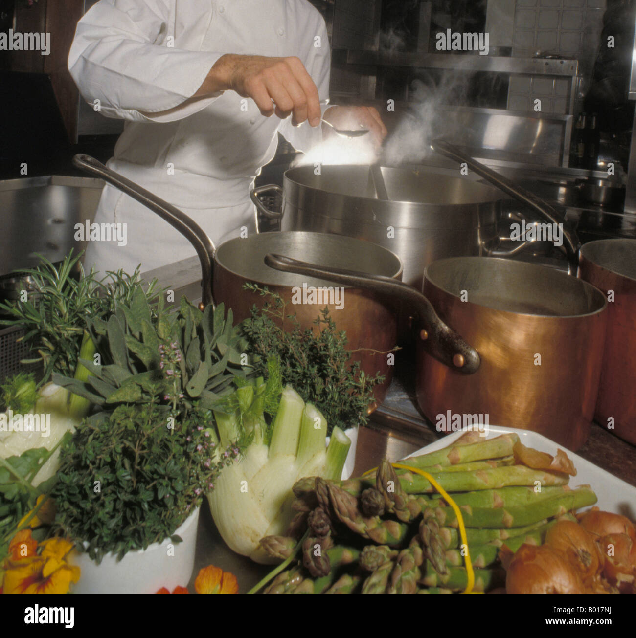 beim Kochen - Details Stock Photo - Alamy