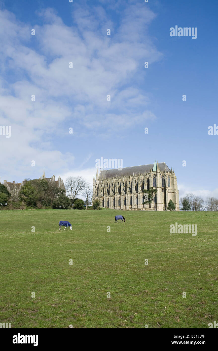 Lancing College Chapel, Sussex, England Stock Photo - Alamy