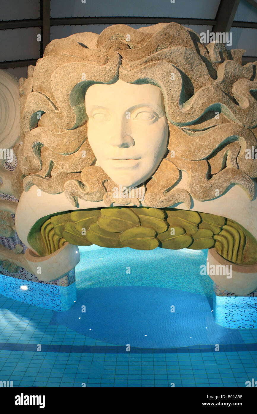 Swimming pool in Spa centras Druskininkai Lithuania Stock Photo - Alamy