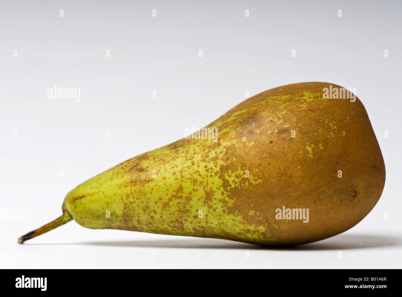 Stock photo of a pear shot against a white background Stock Photo - Alamy