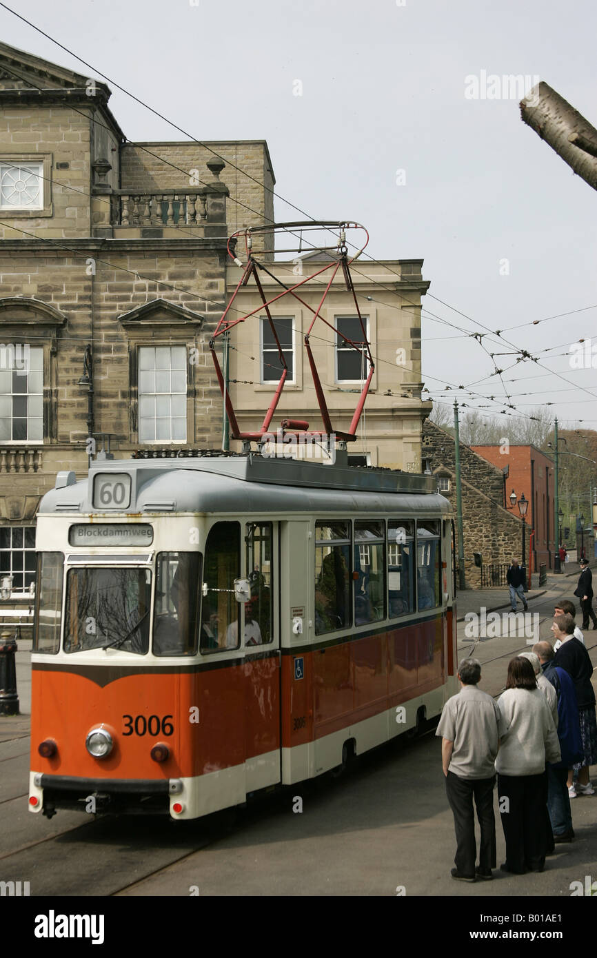 NATIONAL TRAMWAY MUSEUM TRAM TRANSPORT RAIL Stock Photo - Alamy