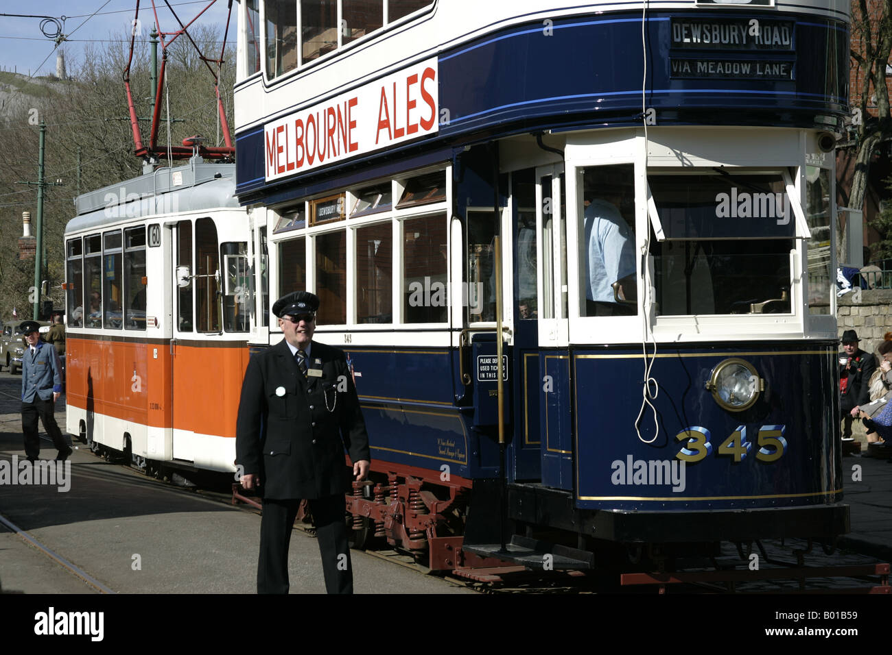 NATIONAL TRAMWAY MUSEUM TRAM TRANSPORT RAIL Stock Photo - Alamy